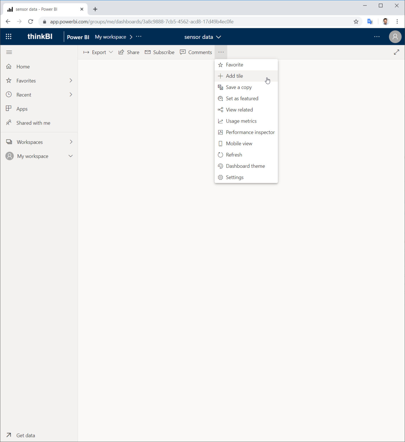 Streaming sensor data to Power BI - thinkBI Streaming sensor data to Power BI - thinkBI