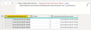 UTC in lokale Sommer-/Winterzeit umwandeln mit Power Query - thinkBI