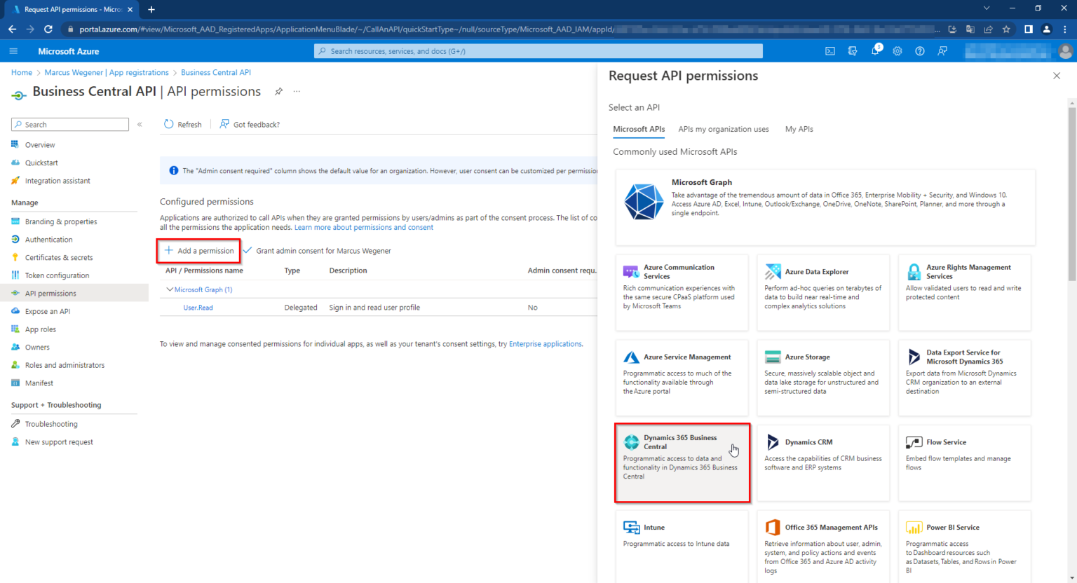 How to connect the Business Central API with Synapse Pipelines / Azure ...