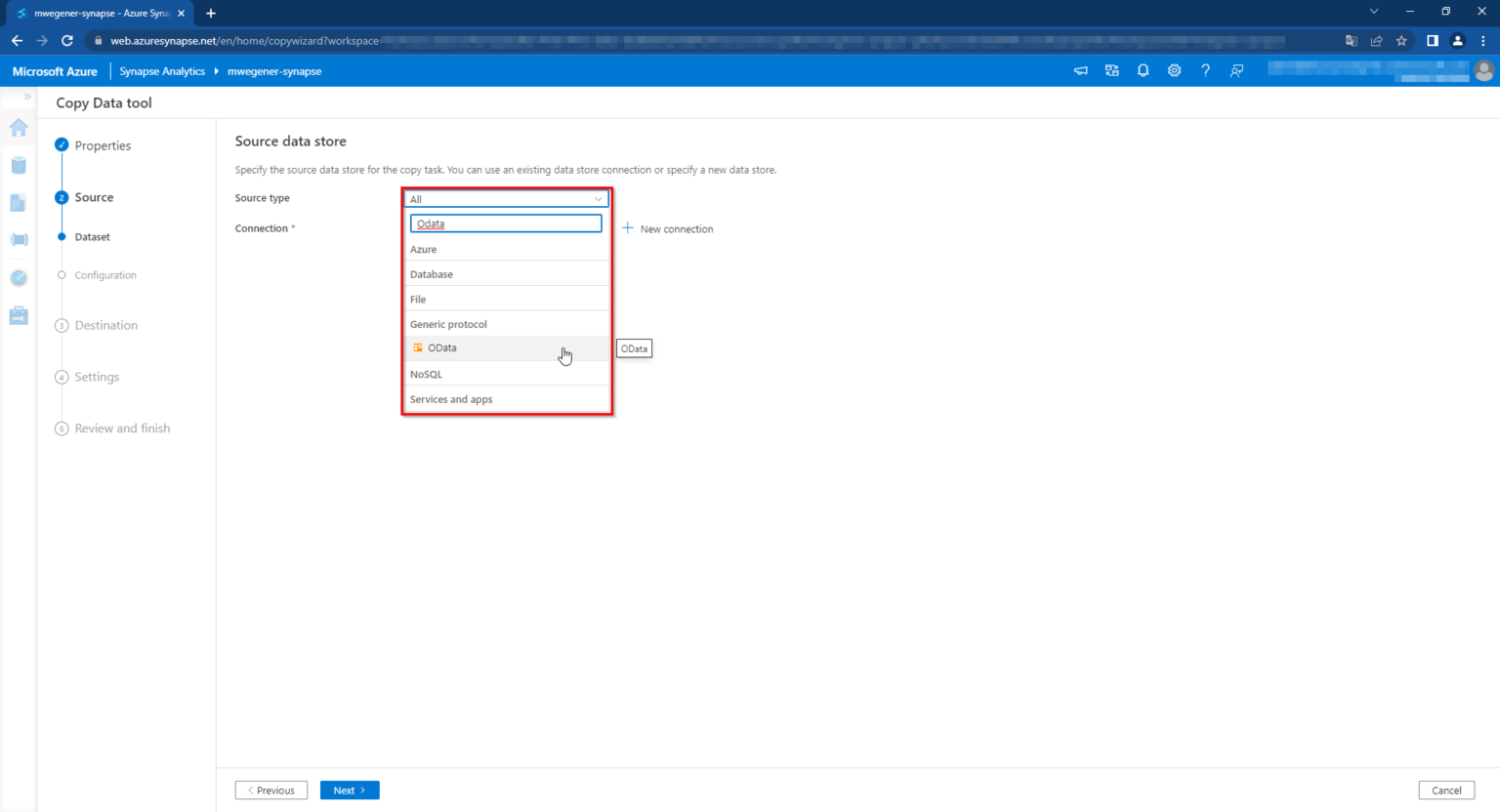 How To Connect The Business Central Api With Synapse Pipelines Azure